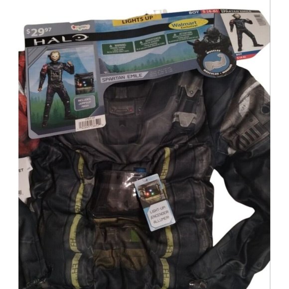 Disguise | Costumes | Halo Spartan Emile Boys 3 Piece Costume Small 4 ...